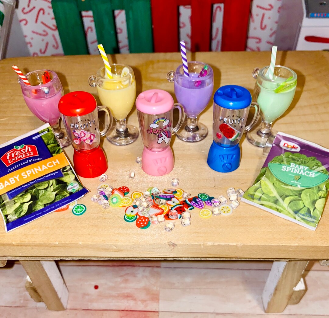 NEW Elf Smoothie Kit | Mini Blender Kit| Dollhouse Kit| Elf Props| Elf ...