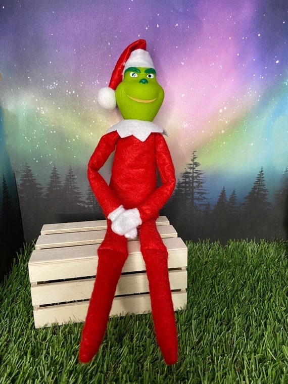Elf Green Monster Doll 12 Inch Christmas Doll Mean One Green - Etsy