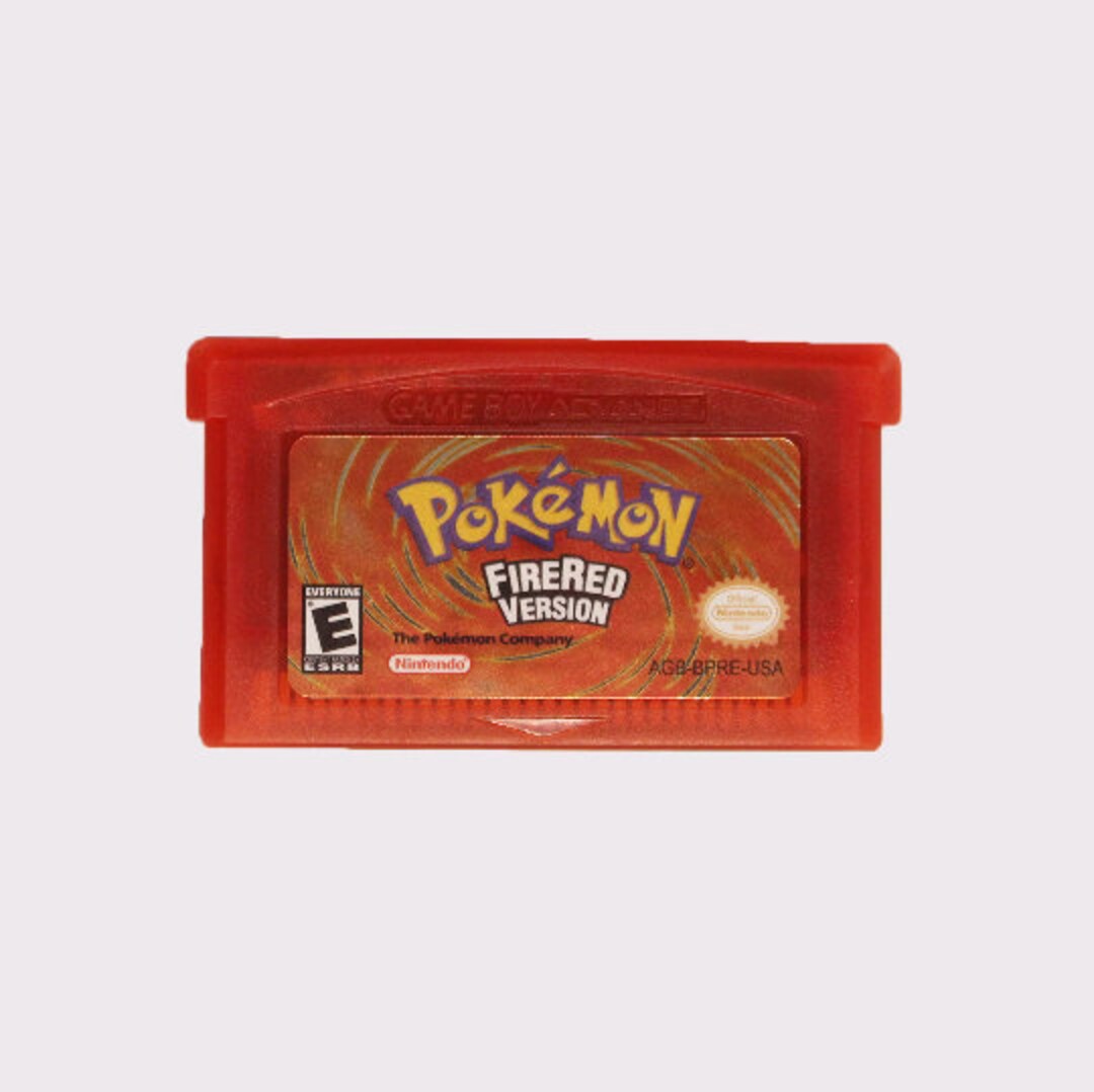 Pokemon Fire Red Nintendo Gameboy Advance - Etsy Australia