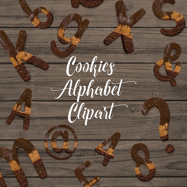 Kawaii Alphabet Clipart - Etsy