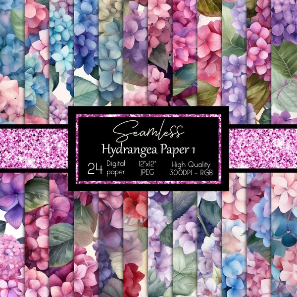 Paper Hydrangea - Etsy