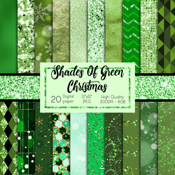 Glitter Digital Paper - Etsy