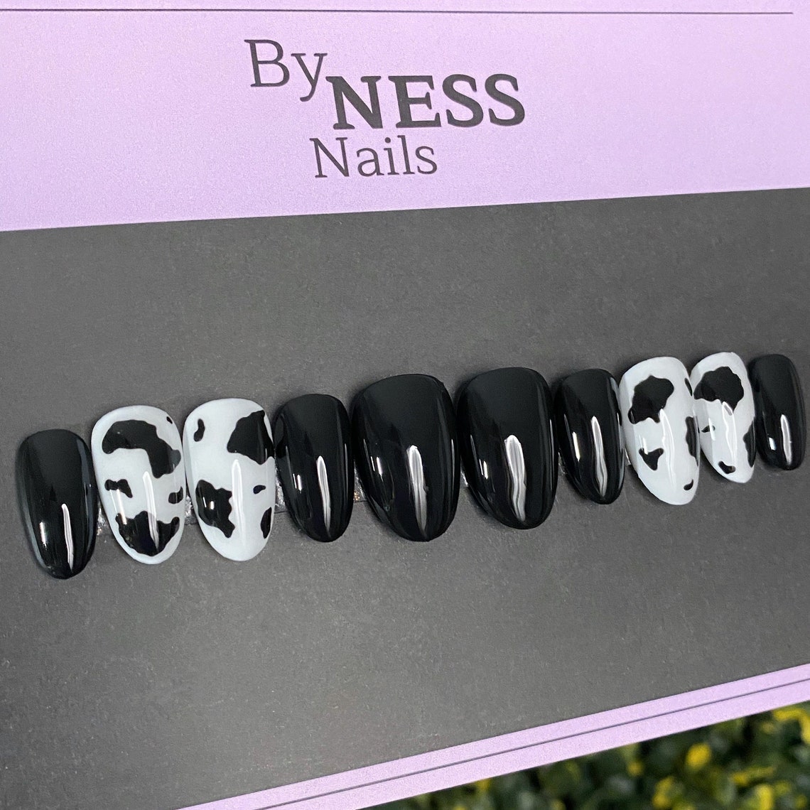 Custom Luxury Press on Nails, Custom Nails, Nail Art, Hand Painted ...