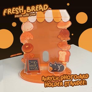 Photocard Holder Standee - Fresh Bread - Etsy