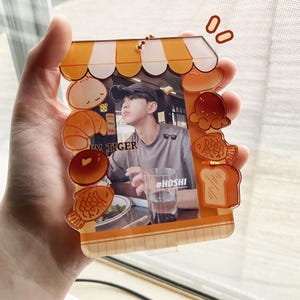 Photocard Holder Standee - Fresh Bread - Etsy
