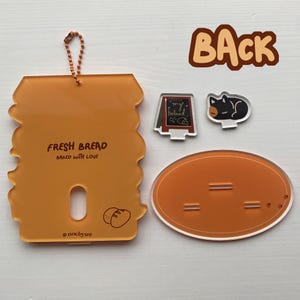 Photocard Holder Standee - Fresh Bread - Etsy