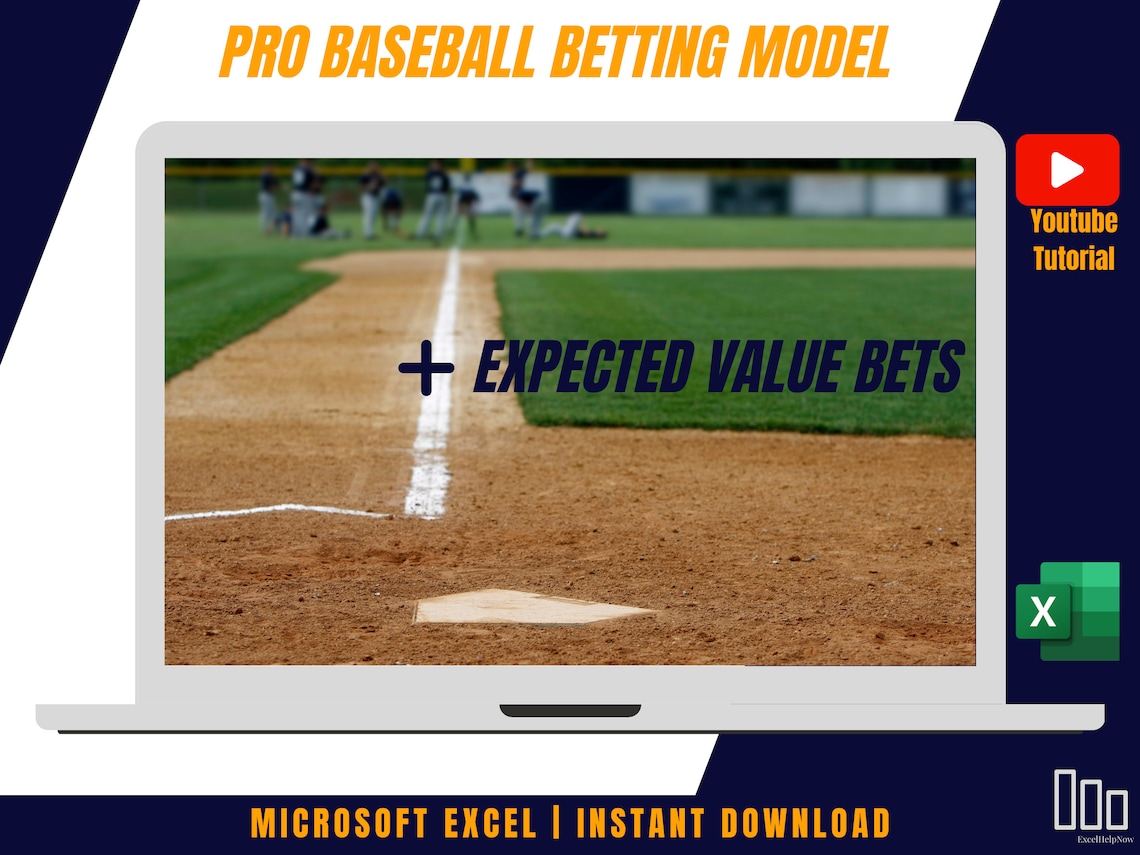 Pro Baseball Dynamic Expected Value Sports Betting Model Copy and Paste ...