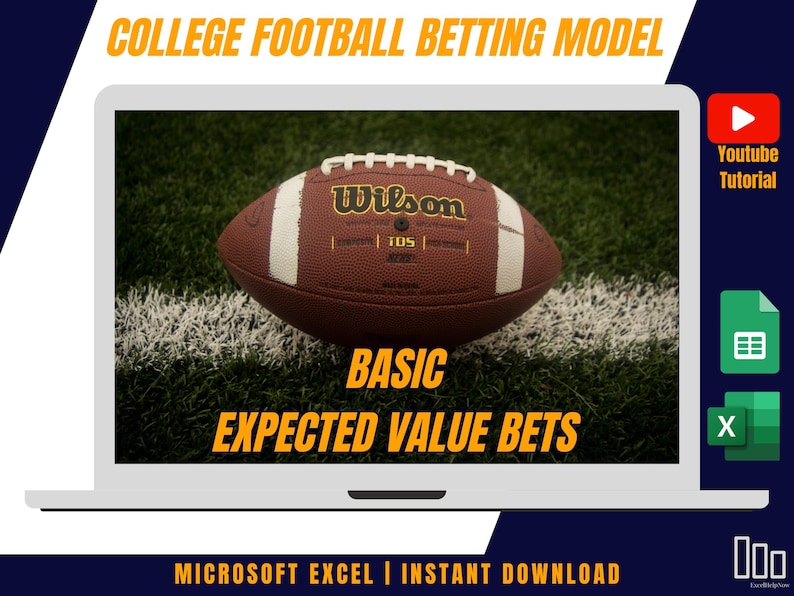 Basic College Football Expected Value Sports Betting Model | Excel ... Basic College Football Expected Value Sports Betting Model | Excel ...