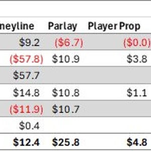 Sports Betting Tracker With Dynamic Interactive Excel Dashboard - Etsy