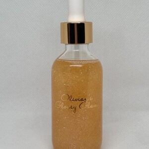 GLITTER BODY OIL - Etsy