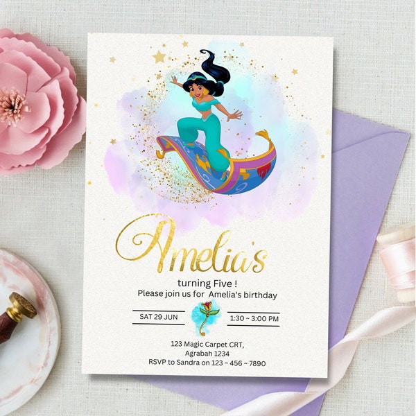 Princess Jasmine - Etsy