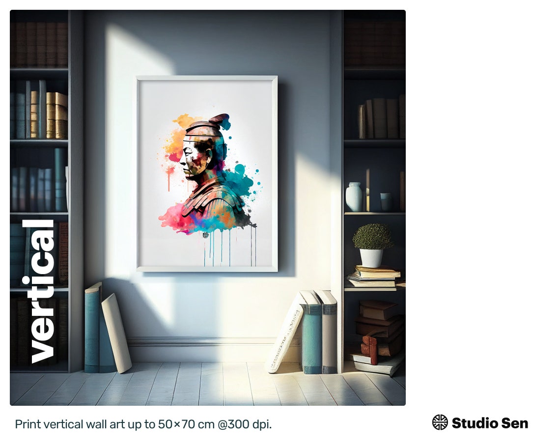 Loyal Glitzy Terracotta Army, Radiant Jazzy Graffiti Art, Funny Bright ...