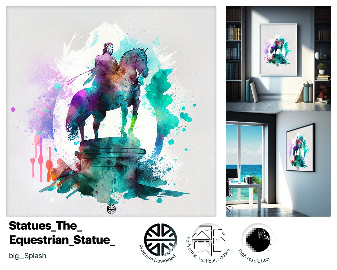 Marcus Aurelius, Roman Symbol, Imperial, Watercolor Scan File - Etsy