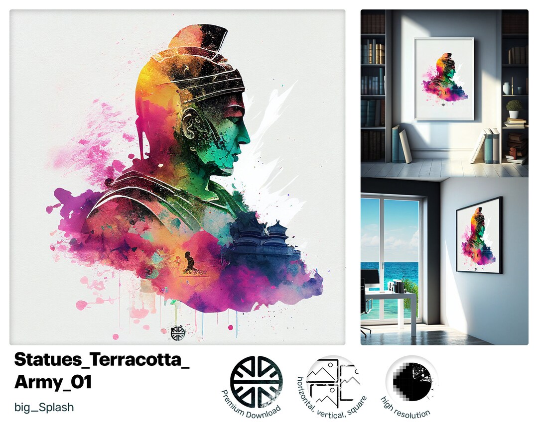 Powerful Quaint Terracotta Army, Delightful Digital Download, Jolly ...