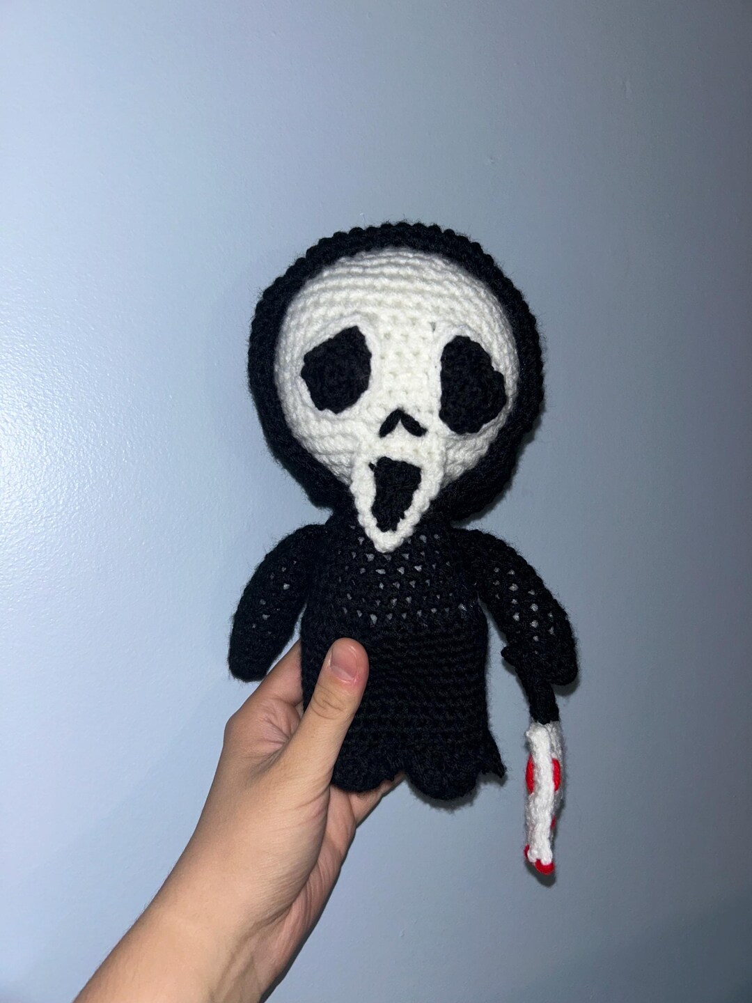 Handmade 9" Ghostface Plush - Horror Fan Gift - Etsy