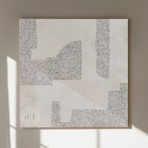 Dotted Shapes Textured Wall Art | Digital Art Print, Contemporary ...