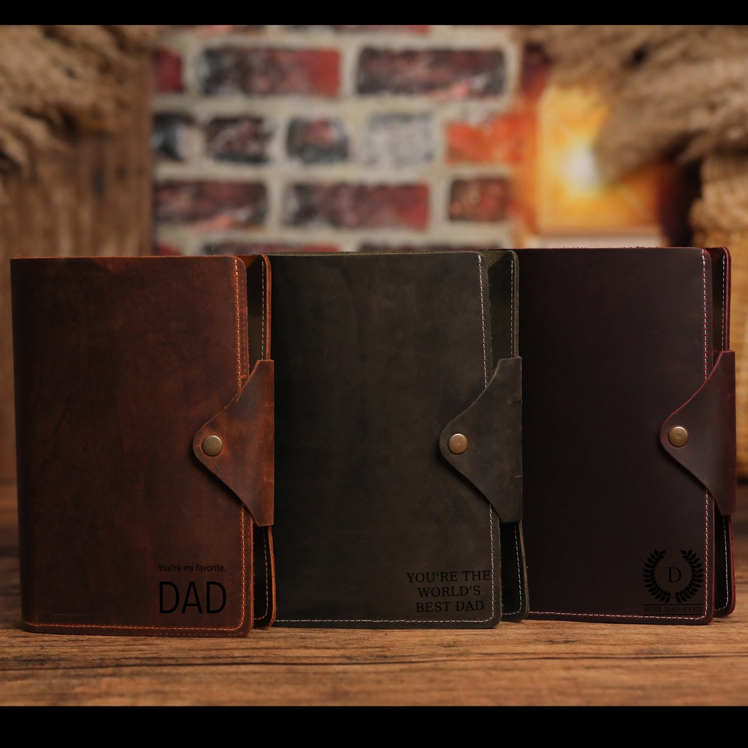 Leather Padfolio, Document Holder, Custom Leather Folder,engraved ...