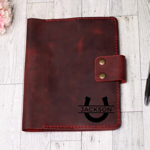Genuine Leather Pad-folio, Document Holder, Custom Leather Folder ...