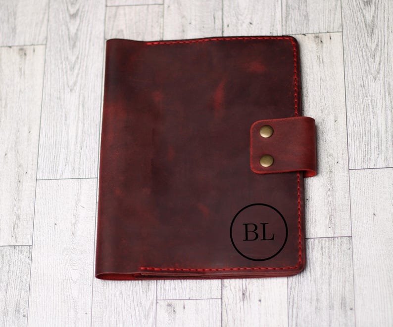 Genuine Leather Pad-folio, Document Holder, Custom Leather Folder ...