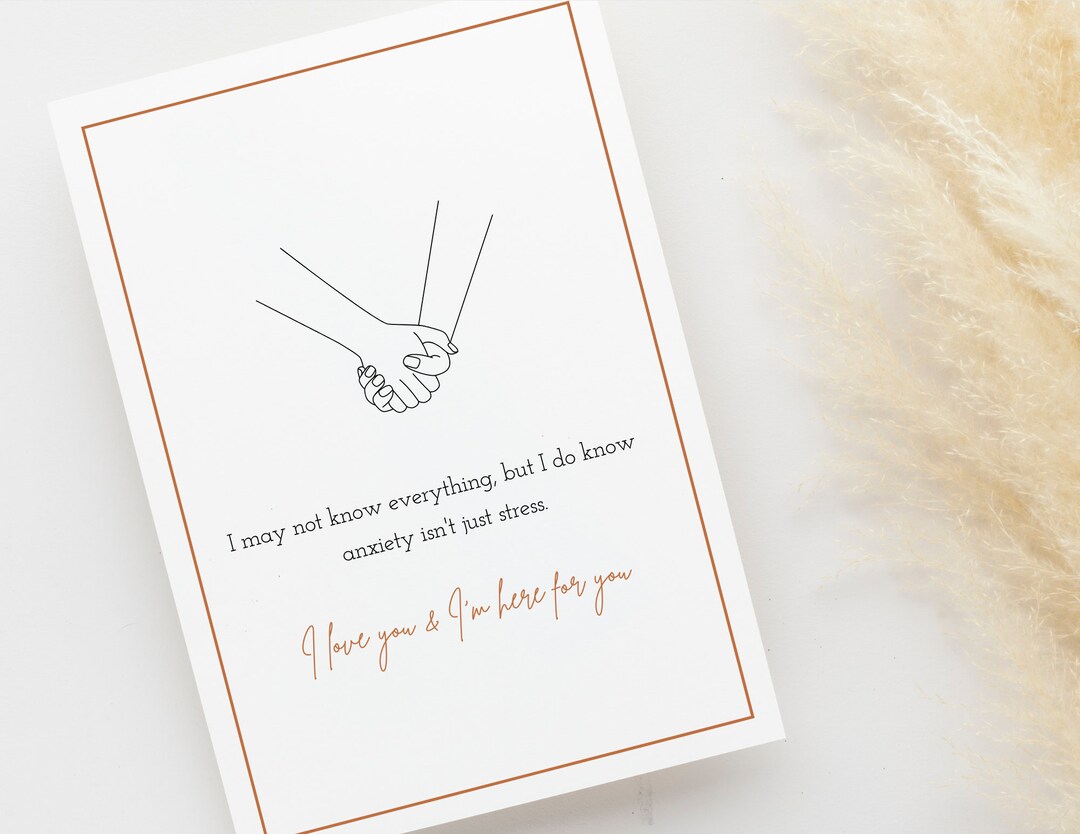 Mental Health Support Card: PRINTABLE | Mental Illness | Support ...