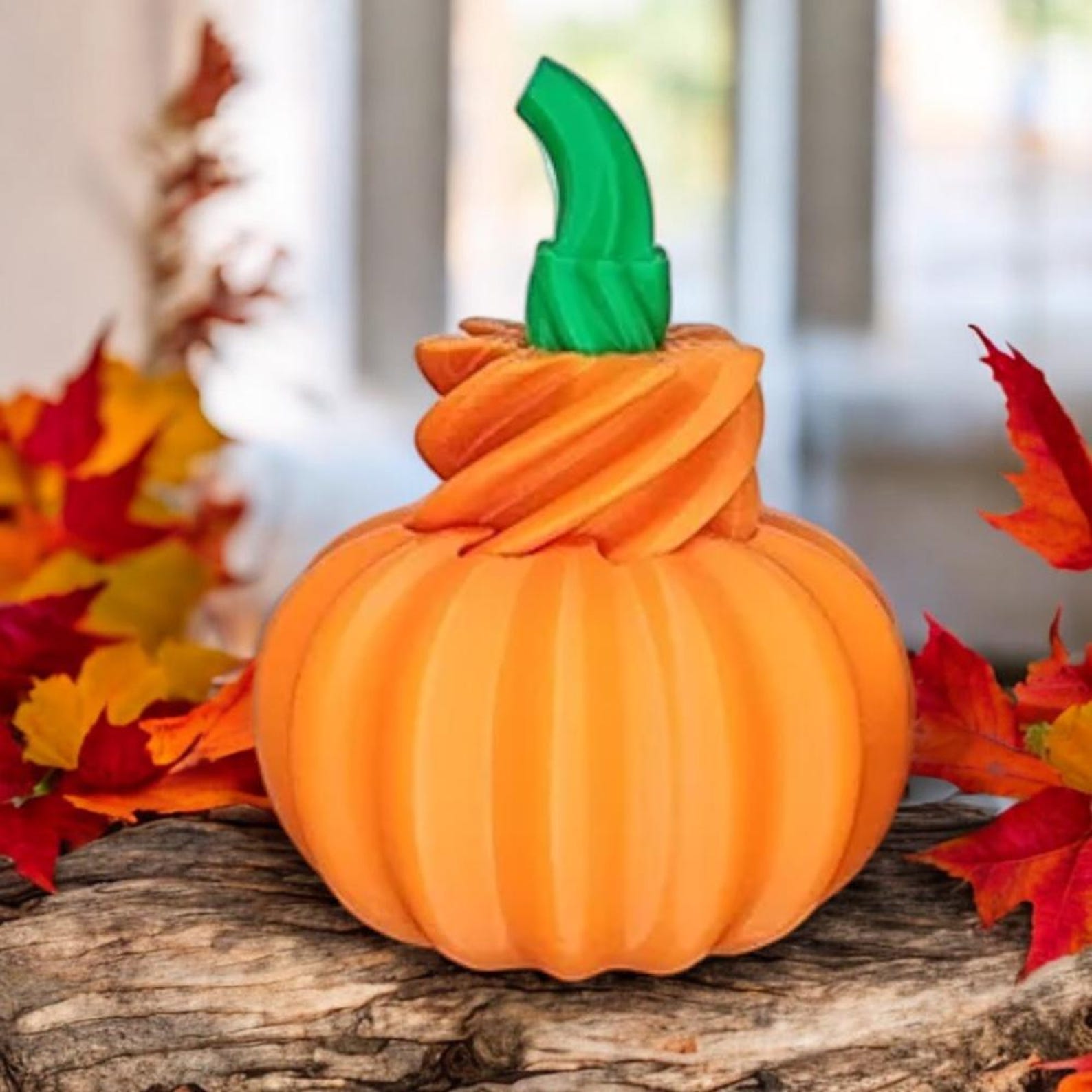 Fidget Pumpkin Twist | Impossible Passthrough | Fall Decorations | Gift ...