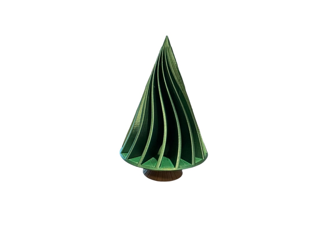Wavy Christmas Tree | Modern Christmas Tree Decoration | Geometric ...