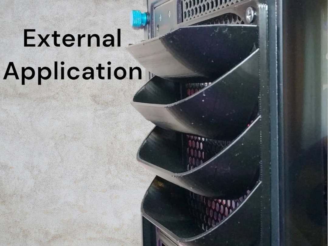 140mm PC Fan Air Deflector: Smooth Flow Intake/exhaust Diverter - Etsy