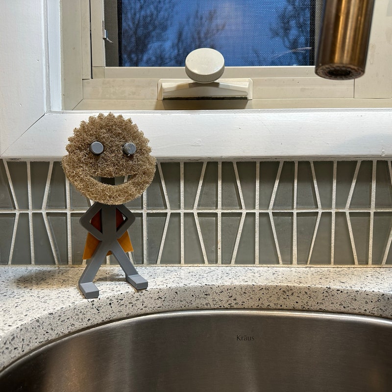 Scrub Daddy Sponge Holder Pee Stl - Etsy