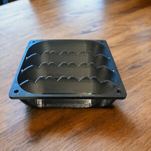 120mm PC Fan Deflector With Teeth Vortex Generators PC Fan Scoops PC ...