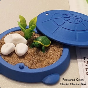 Mini Turtle Sandbox With Lid: PLA Storage Container - Etsy