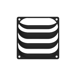 120mm PC Fan Deflector | PC Fan Scoops | PC Fan Exhaust Diverter | Fan ...