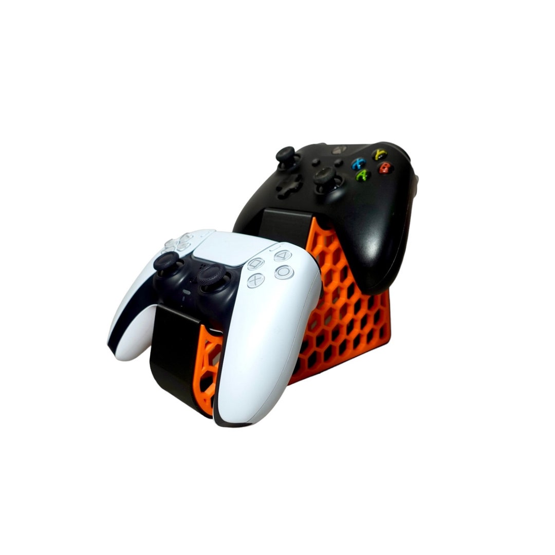 Hex Dual Controller Stand | Dual Gaming Controller Stand | Customizable ...