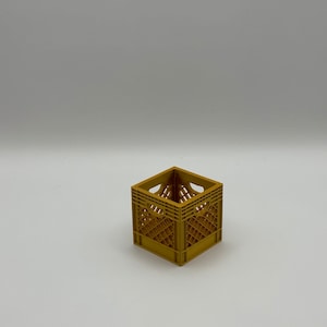Mini Crate | Mini Organizer | Milk Crate | Fun Crate | Custom Crates - Etsy