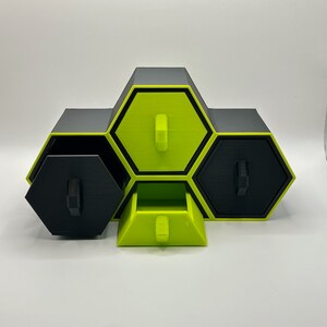 Hexagon Desktop Organizer - Etsy