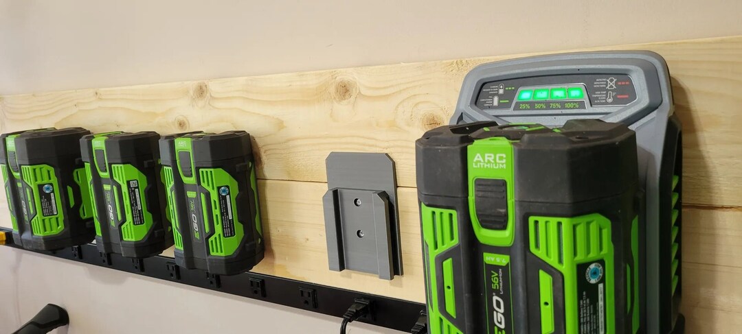 Ego Power Tool Battery Wall Mount - Save Space and Time - Etsy