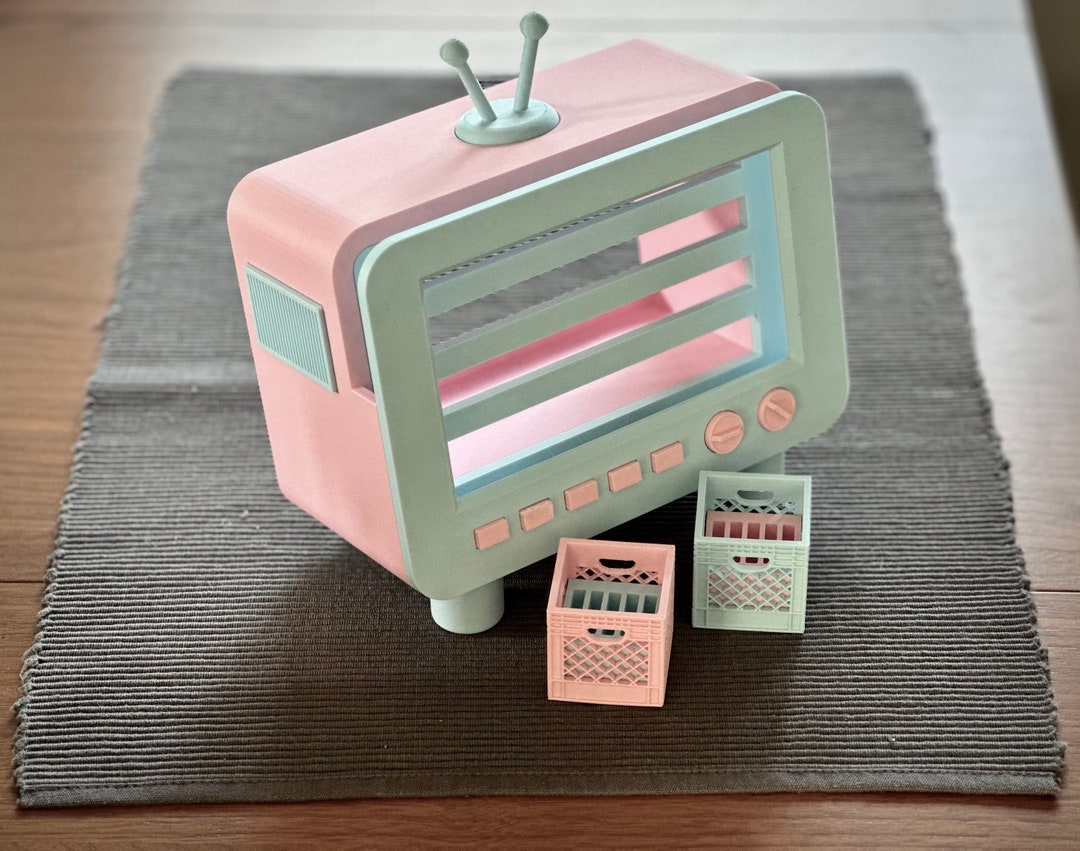 Retro Mini TV Stand for Nintendo Switch (original Model Only) - Custom ...
