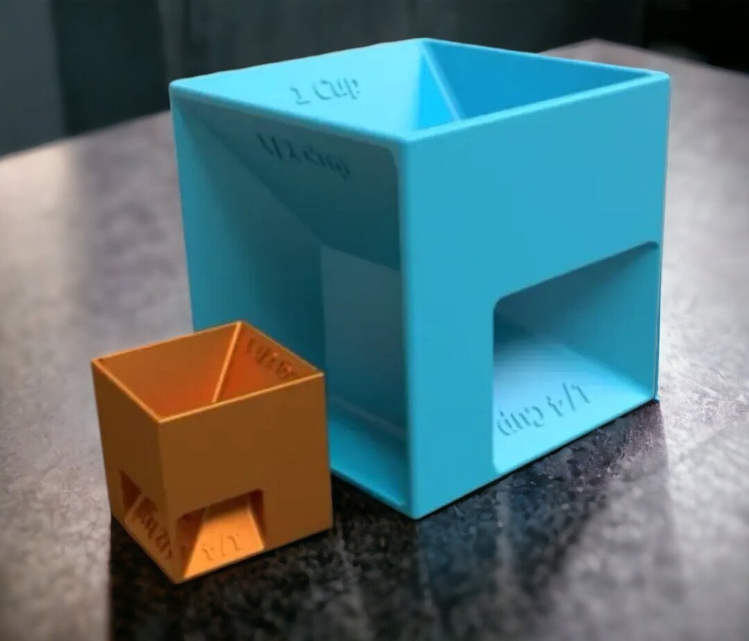 Measuring Cubes | Combination Measuring Cups | Space-saving Measuring ...
