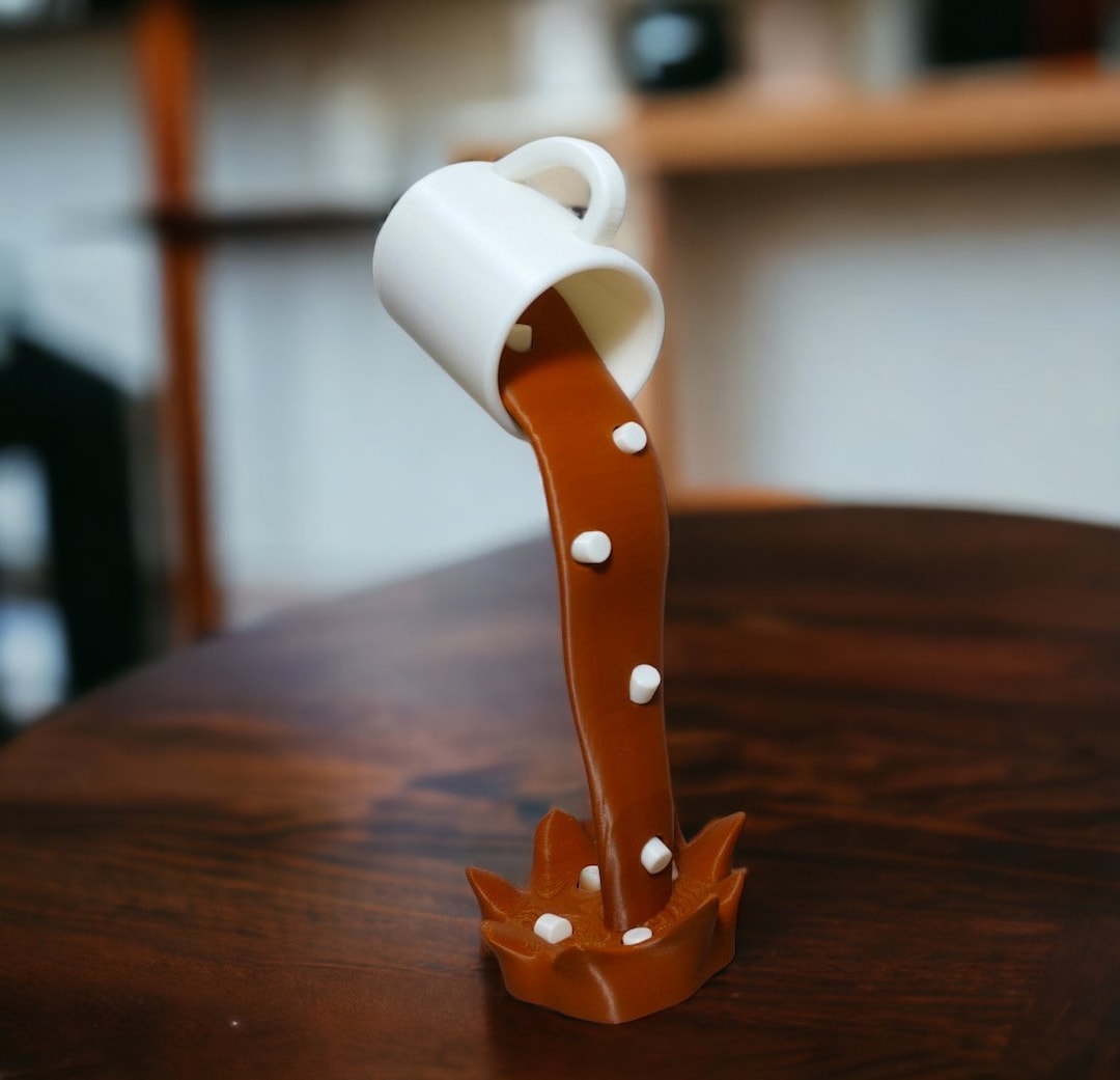 Floating Hot Chocolate Illusion | Spilling Drink Gag | Magic Floating ...