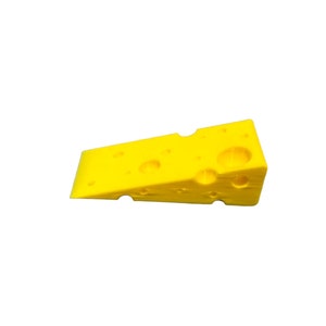 Cheese Wedge Door Stop: Novelty 3D Printed Door Stopper - Etsy