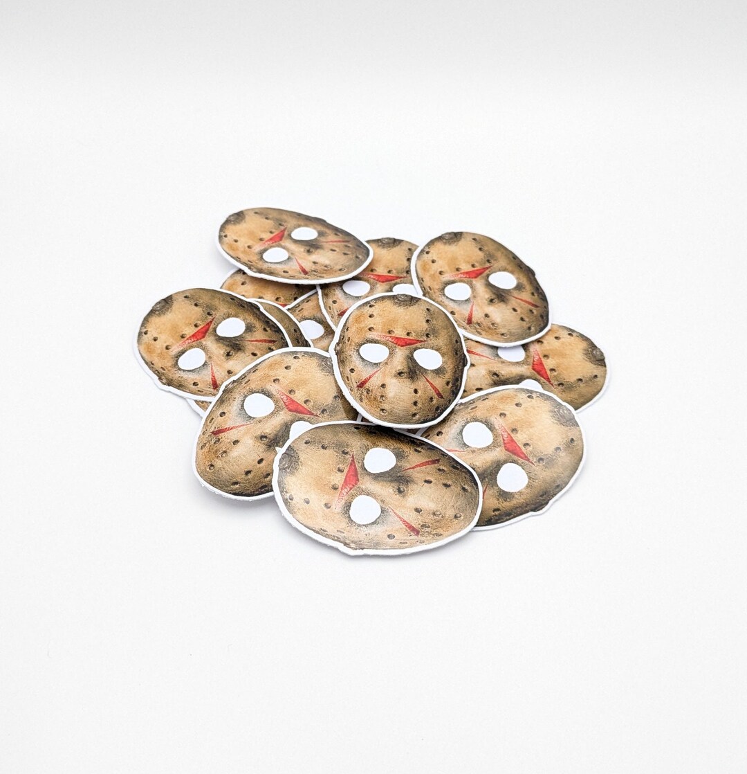 MINIS Jason Friday the 13th Sticker Pack - Etsy