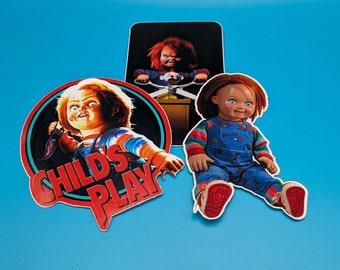 Chucky Child's Play 2 Vinyl Decal Sticker 1980s 80s Horror Movie Childs ...