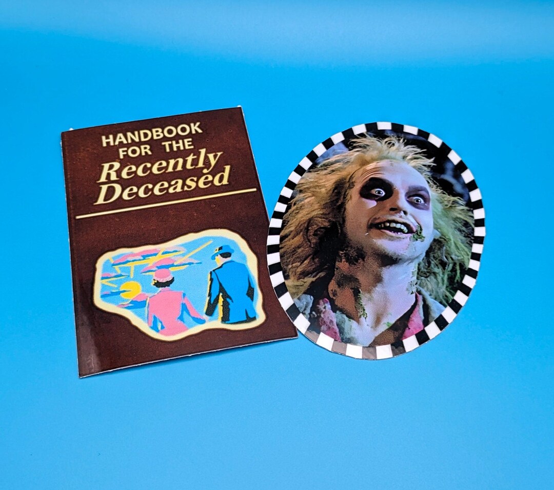 Beetlejuice Decal Sticker - Etsy
