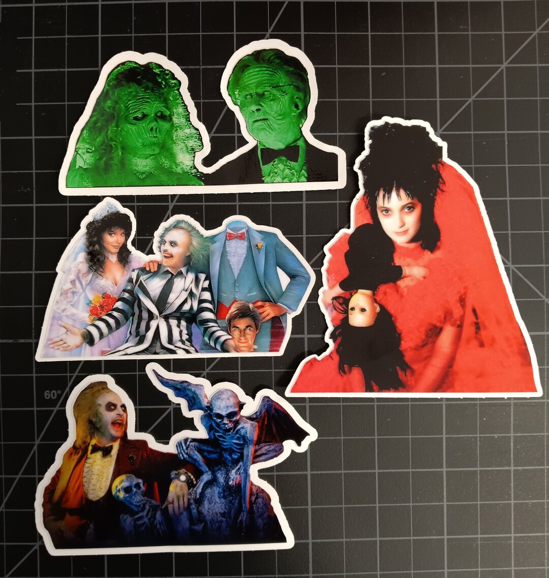 Beetlejuice Decal Sticker - Etsy