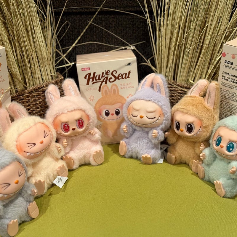 Pink Labubu Doll - Etsy