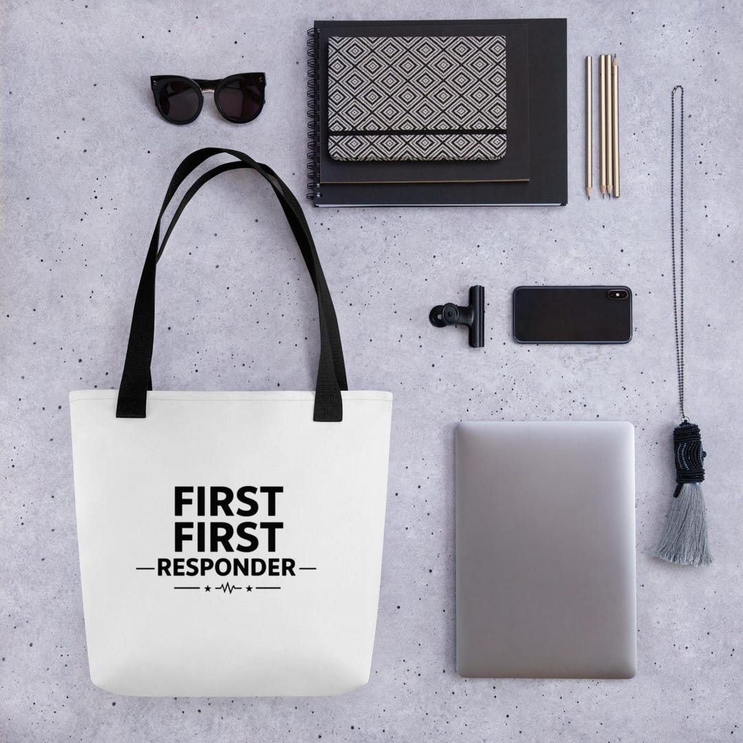 First First Responder Dispatcher Tote Bag – Emergency Dispatcher ...