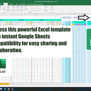 Google Sheets Employee Roster Template: Streamlined Staff - Etsy