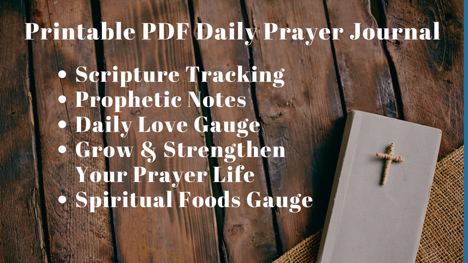 Men's Daily Prayer Journal | Printable Daily Christian Journal | DIY ...