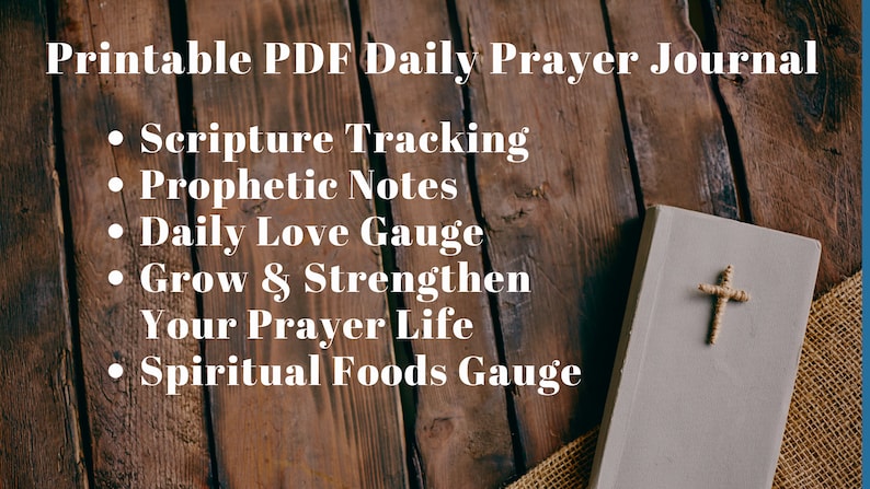 Men's Daily Prayer Journal | Printable Daily Christian Journal | DIY ...