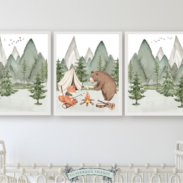 Camping Nursery - Etsy