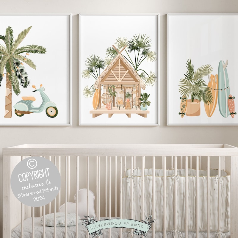 Surf Nursery - Etsy